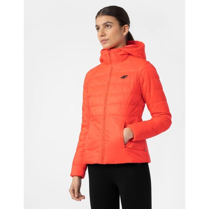 JAKNA 4F NATURAL REFLECTION ORANGE ROST ŠPORT