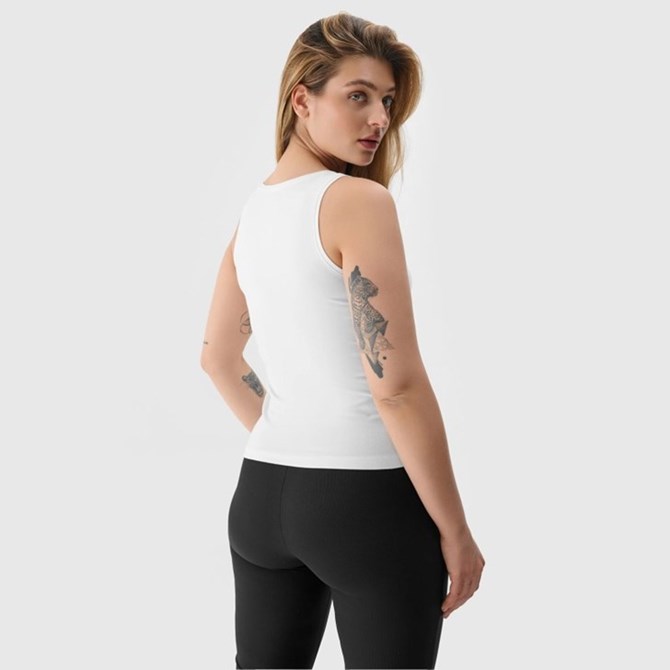 ŽENSKA MAJICA 4F BASIC WHITE ROST ŠPORT